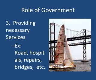 Role of government | PPTX