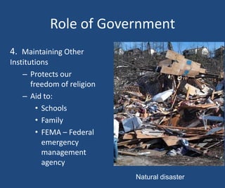 Role of government | PPTX