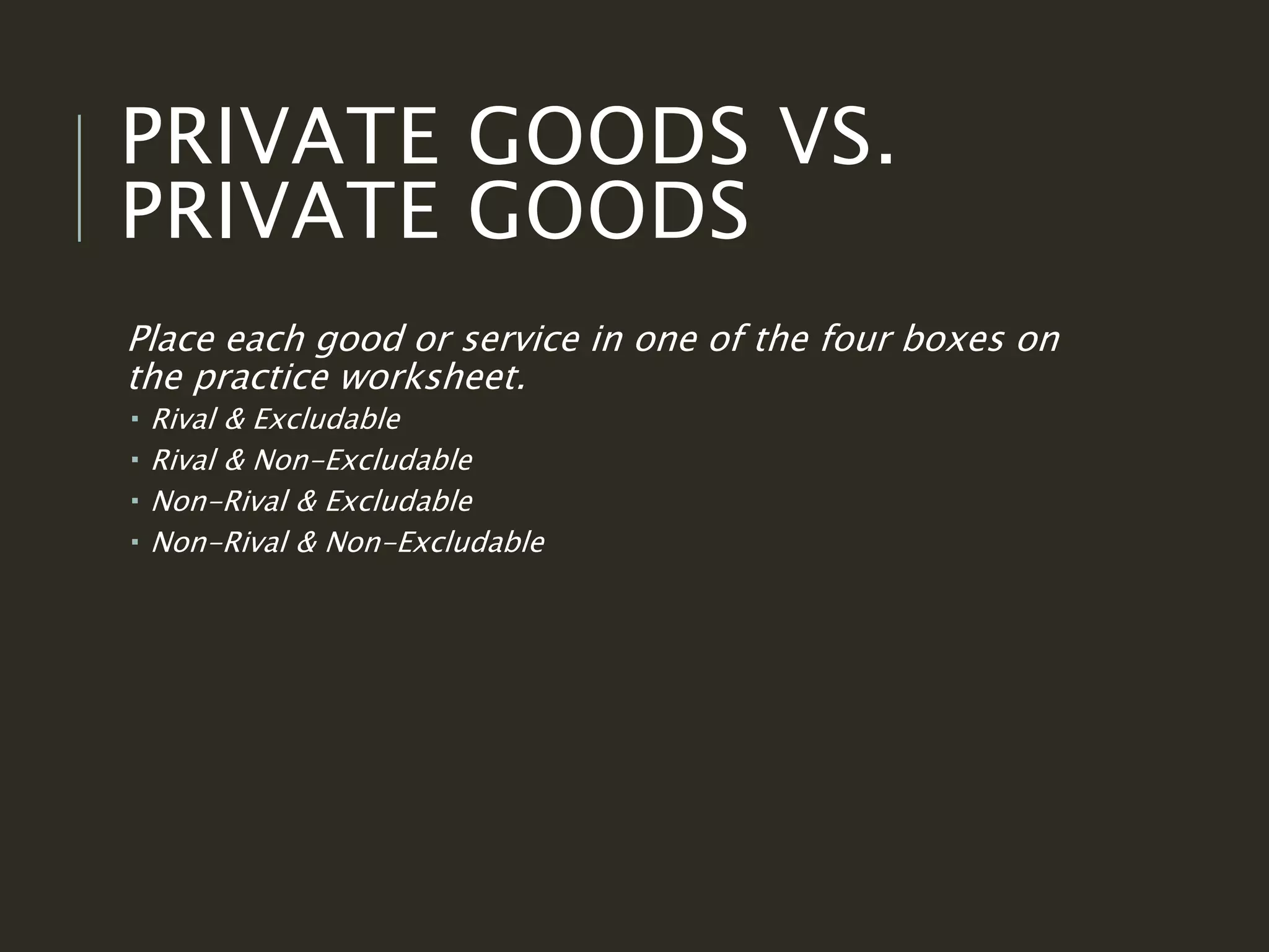 Role of government | PPTX