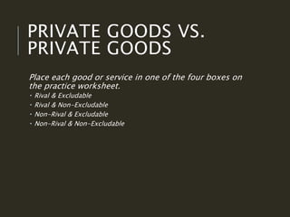 Role of government | PPTX