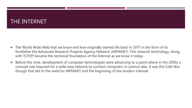 Role of/on government in Technology | PPTX | Internet | Computing