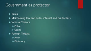 Role of government in the development of business | PPTX