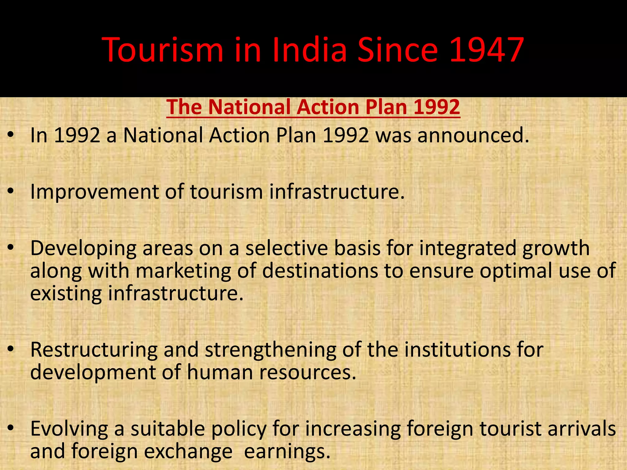 Role of Government in Tourism | PPTX