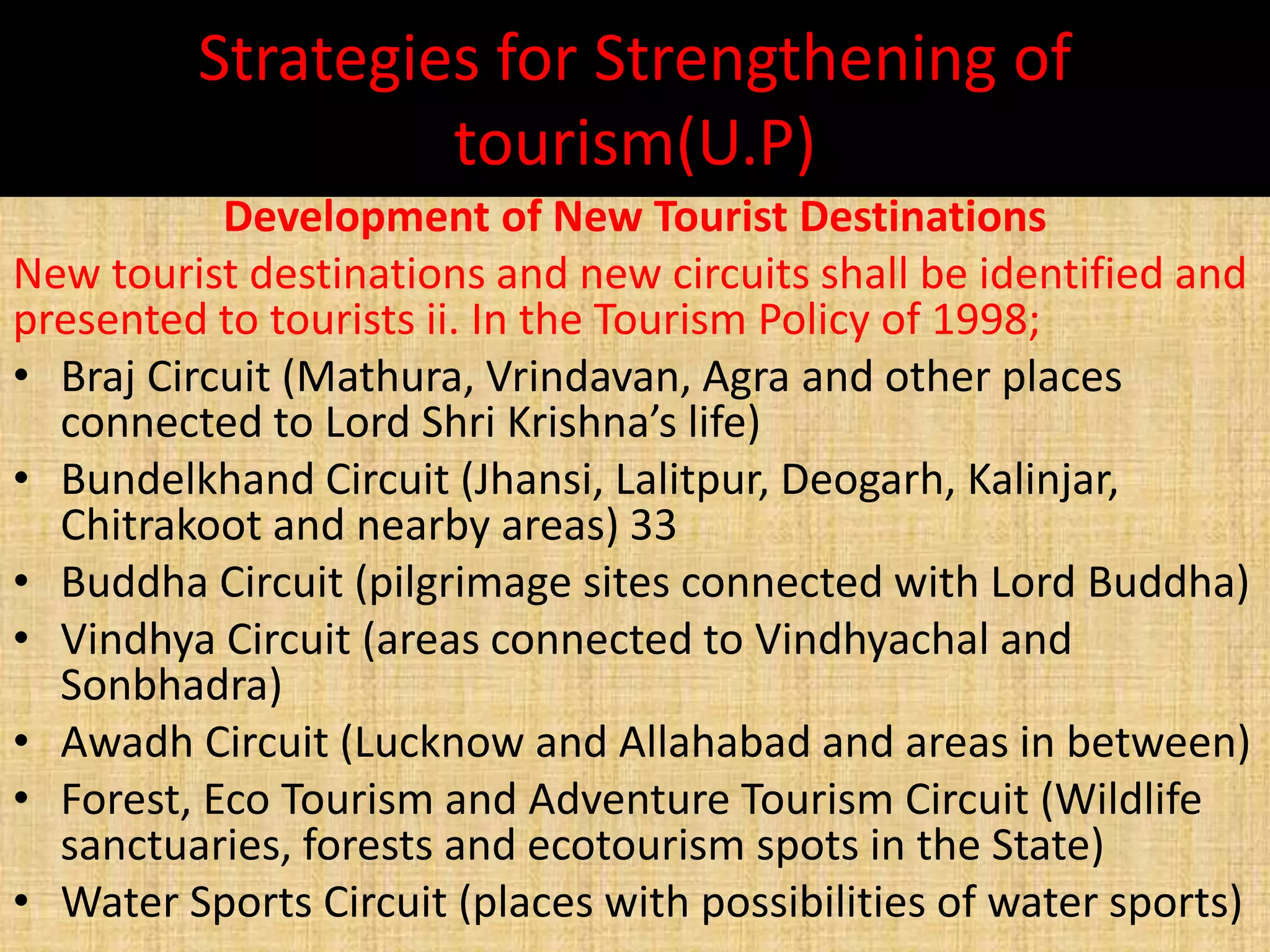 Role of Government in Tourism | PPTX