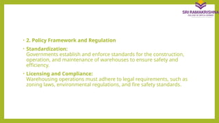 ROLE OF GOVT.pptx - Regulation and Standards | PPTX