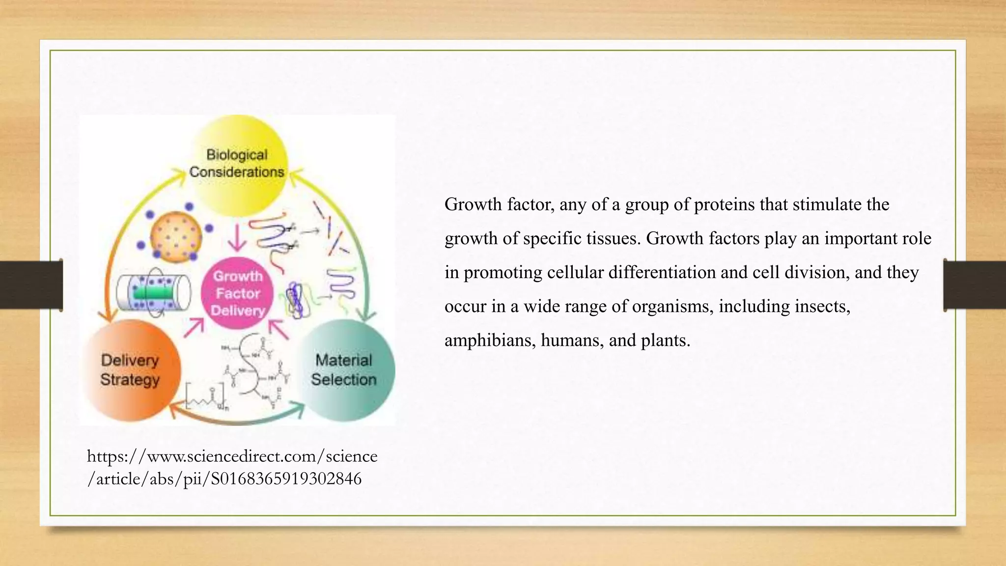 Role of growth factors in a tissue engineered.pptx