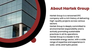 Role of Hartek Group towards the Clean Energy in India.pdf | Power and ...