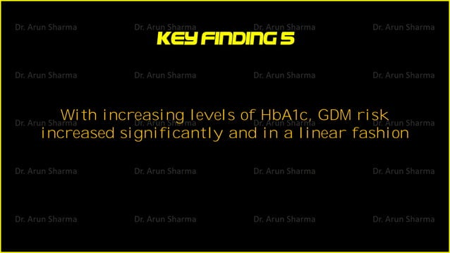 Role of HbA1c in diagnosing GDM | PPT