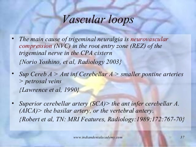 Role of head and neck imaging in trigeminal neuralgia