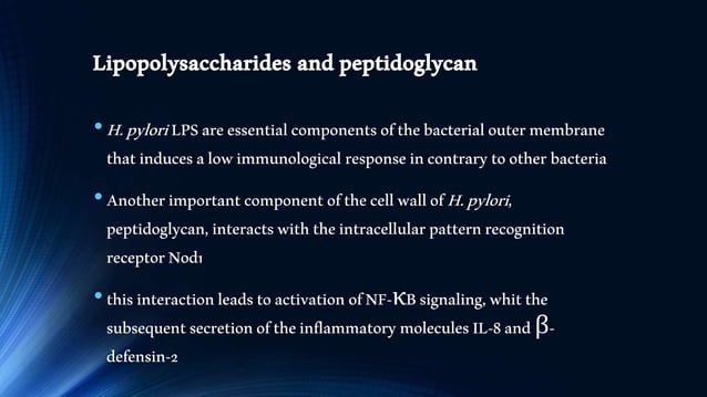Role of helicobacter pylori in gastric cancer | PPTX | Digestive ...