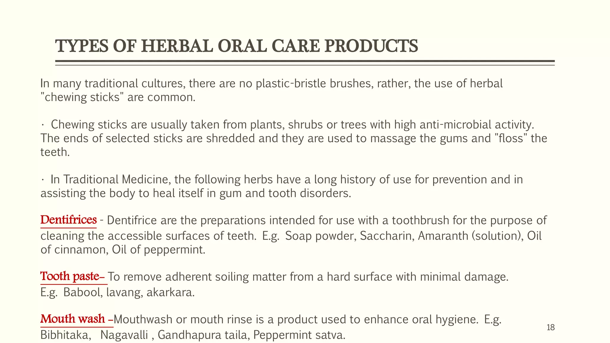 Role of herbs in cosmetic | PPTX