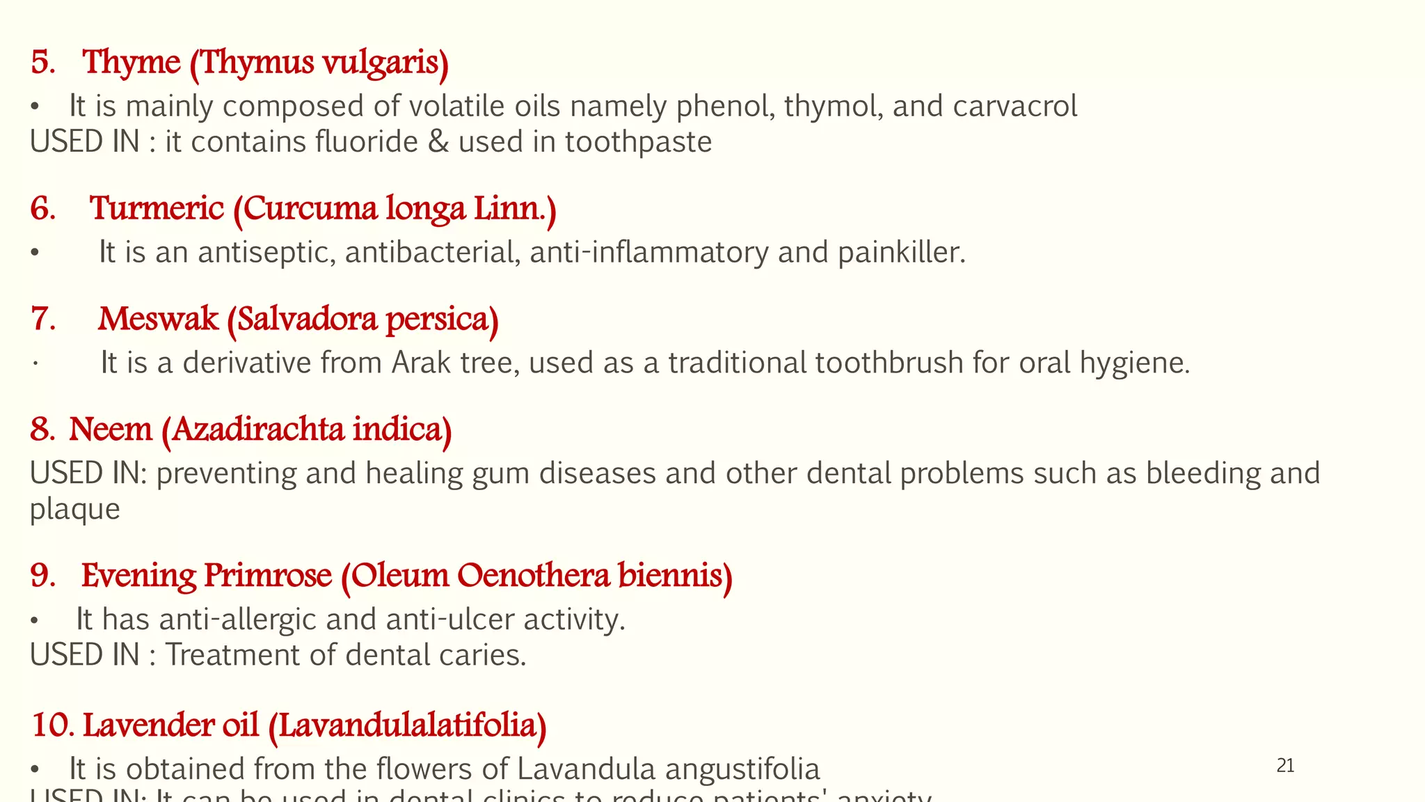 Role of herbs in cosmetic | PPTX