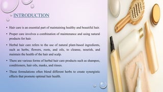 Role of herbs in hair care Amla and heena.pptx
