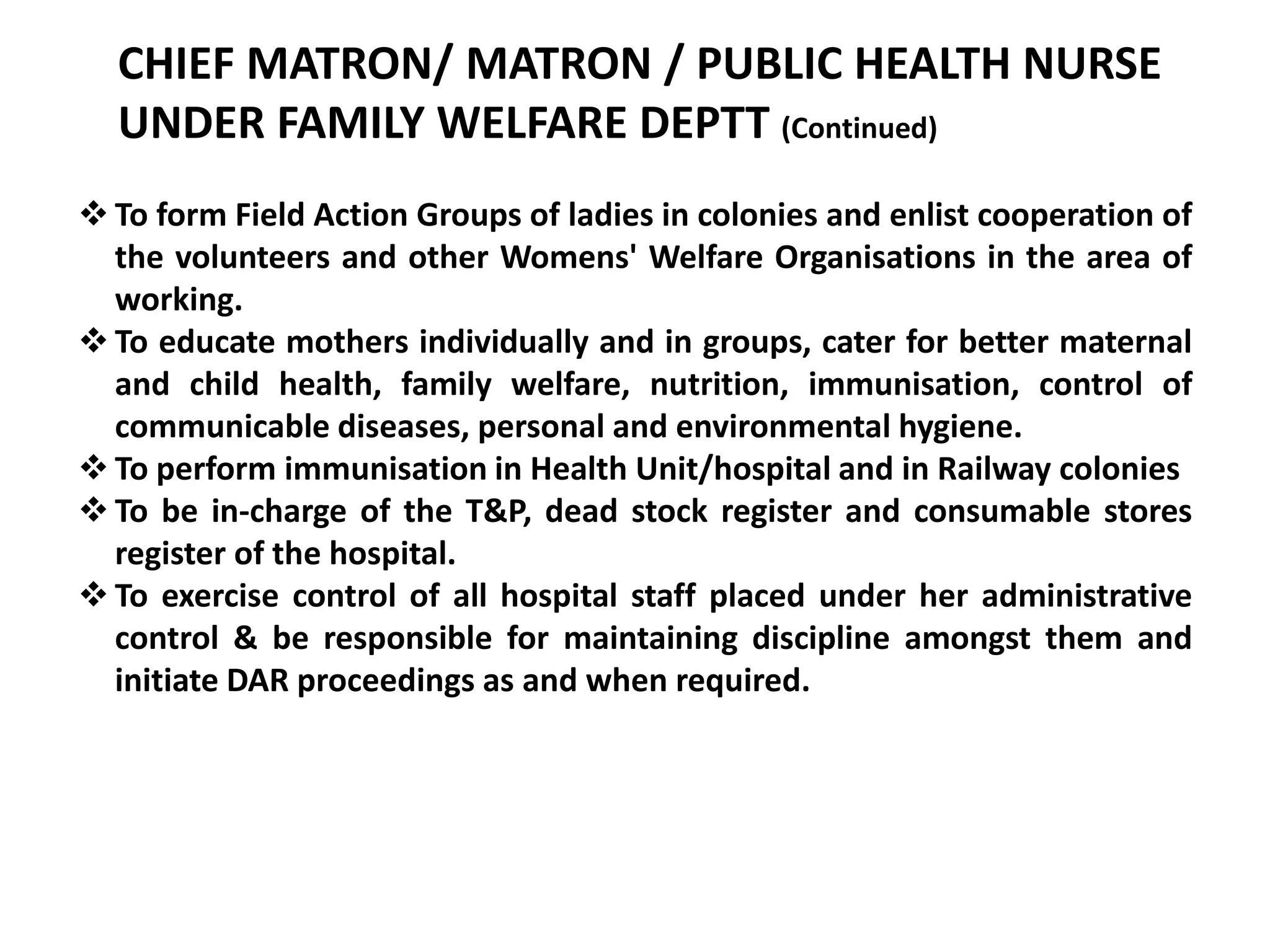 ROLE OF H & FW & ALLIED STAFF.ppt