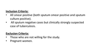 ROLE OF HIGH-RESOLUTION COMPUTER TOMOGRAPHY IN SPUTUM POSITIVE.pptx ...
