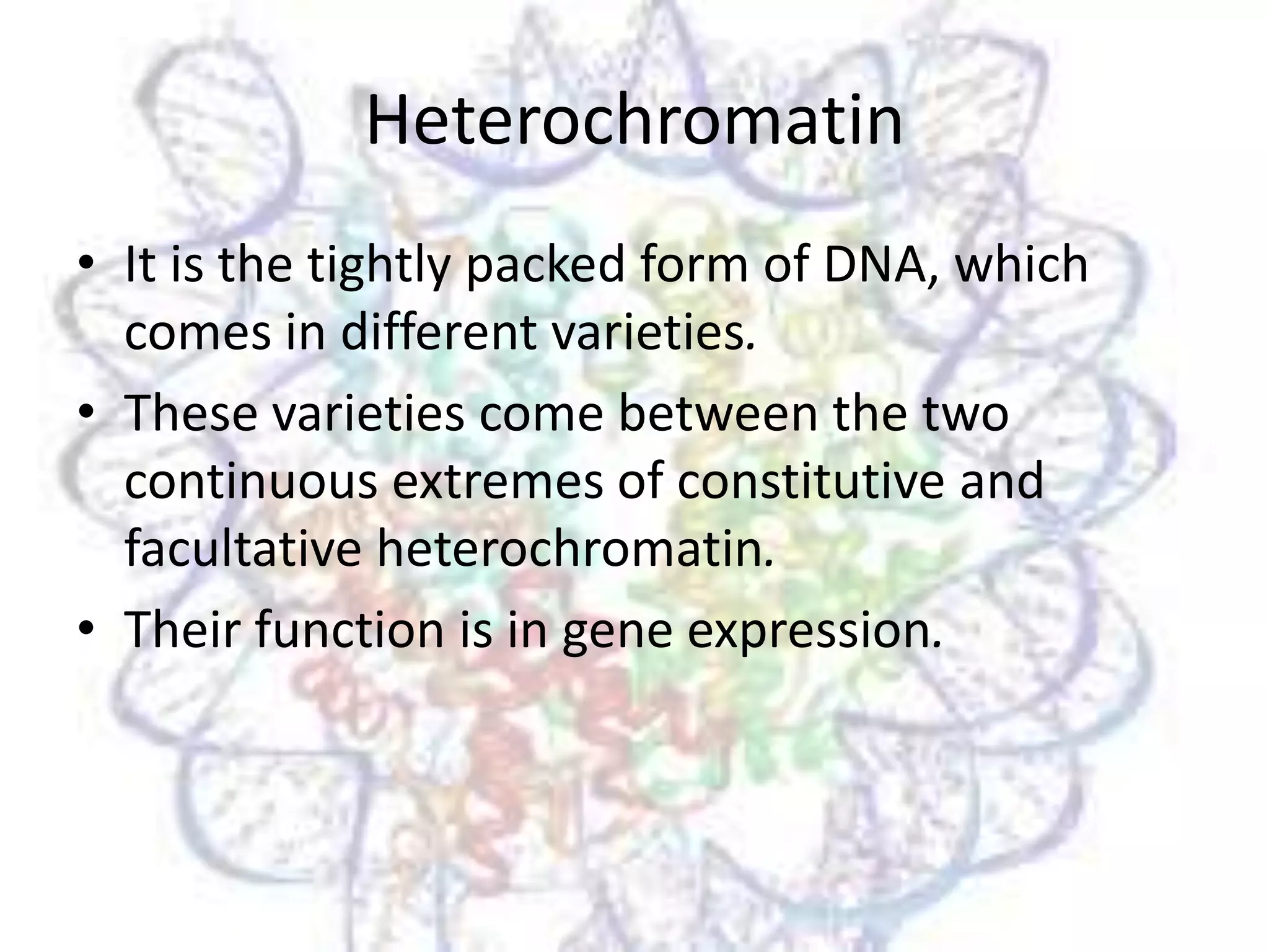 Role of Histone in DNA packaging | PPTX