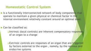 ROLE OF HOMEOSTASIS IN CLINICAL CHEMISTRY.pptx | Chemistry | Science