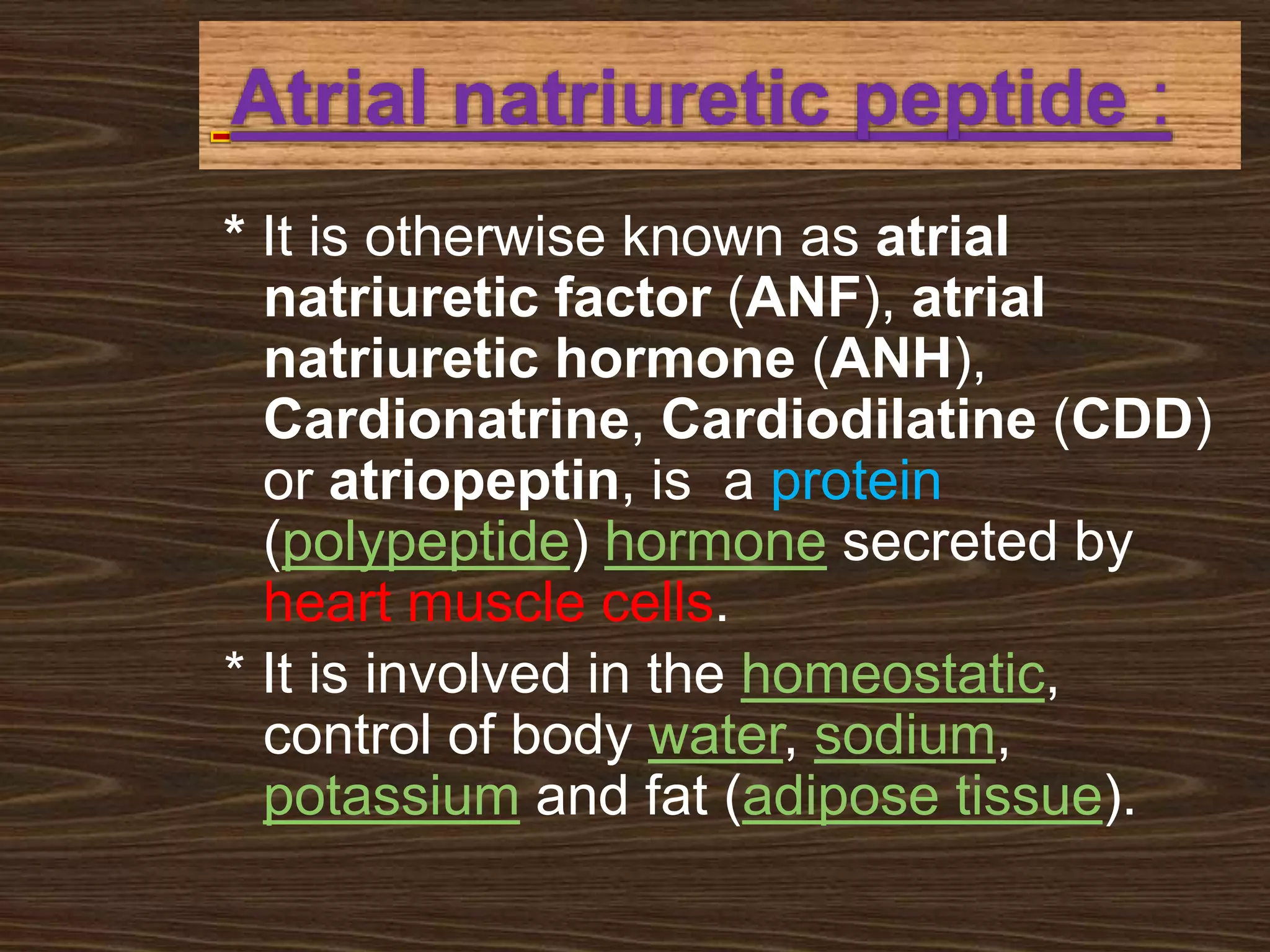 Role of hormones | PPTX