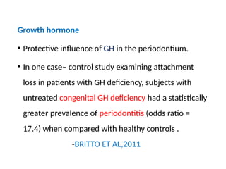 ROLE OF HORMONES IN PERIODONTAL DISEASE.pptx
