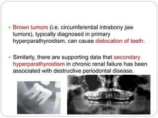 Role of hormones in periodontal health and disease | PPTX