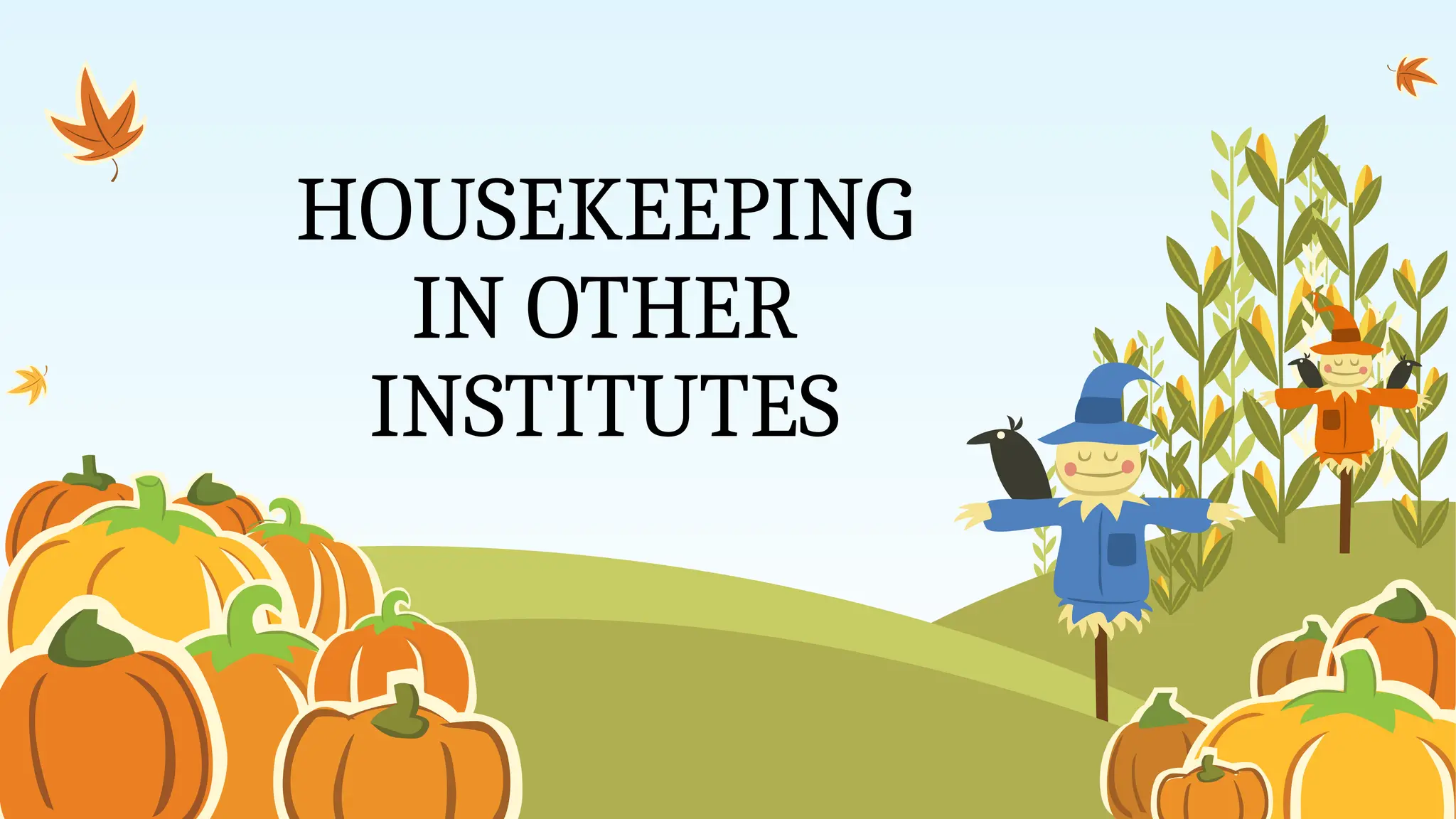 Role of Housekeeping- unit 1 (1st sem).pptx