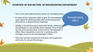 Role of Housekeeping- unit 1 (1st sem).pptx