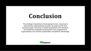 Role of Human Resource and What Does HR Do? | PPTX | Human Resources ...