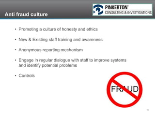 Role of HR after discovering Fraud | PDF