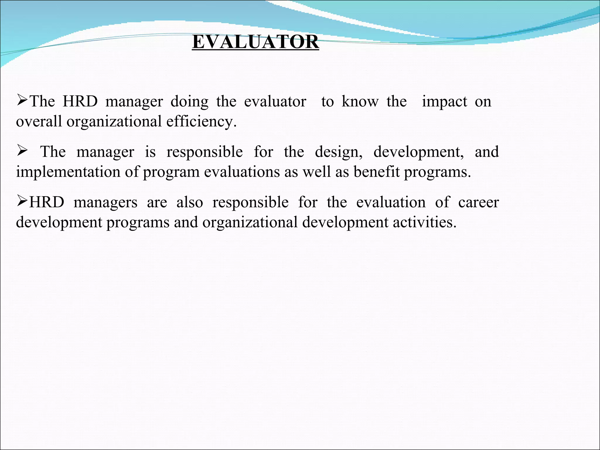 Role of hrd | PPT