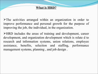 Role of hrd | PPT
