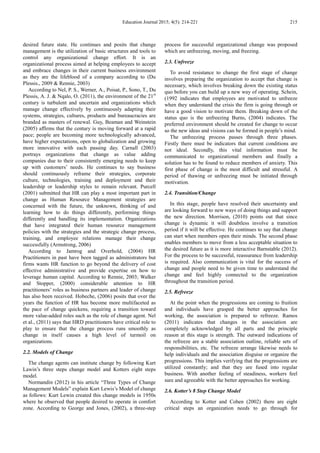 Role of hrd as a change agent | PDF