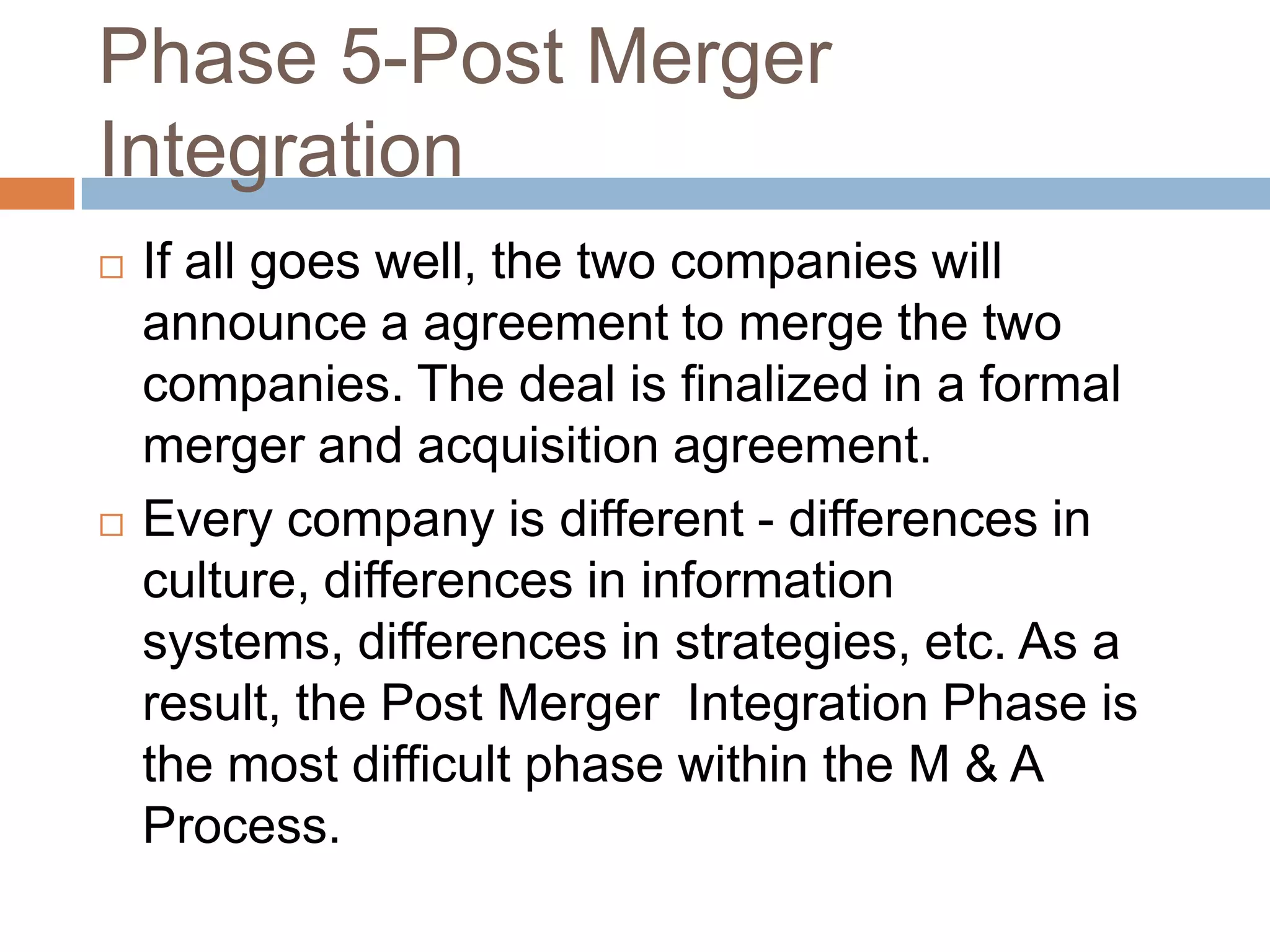 Role of hr in mergers and acquisitions | PPTX