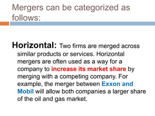 Role of hr in mergers and acquisitions | PPTX