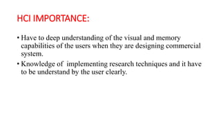 Role of human interaction | PPT