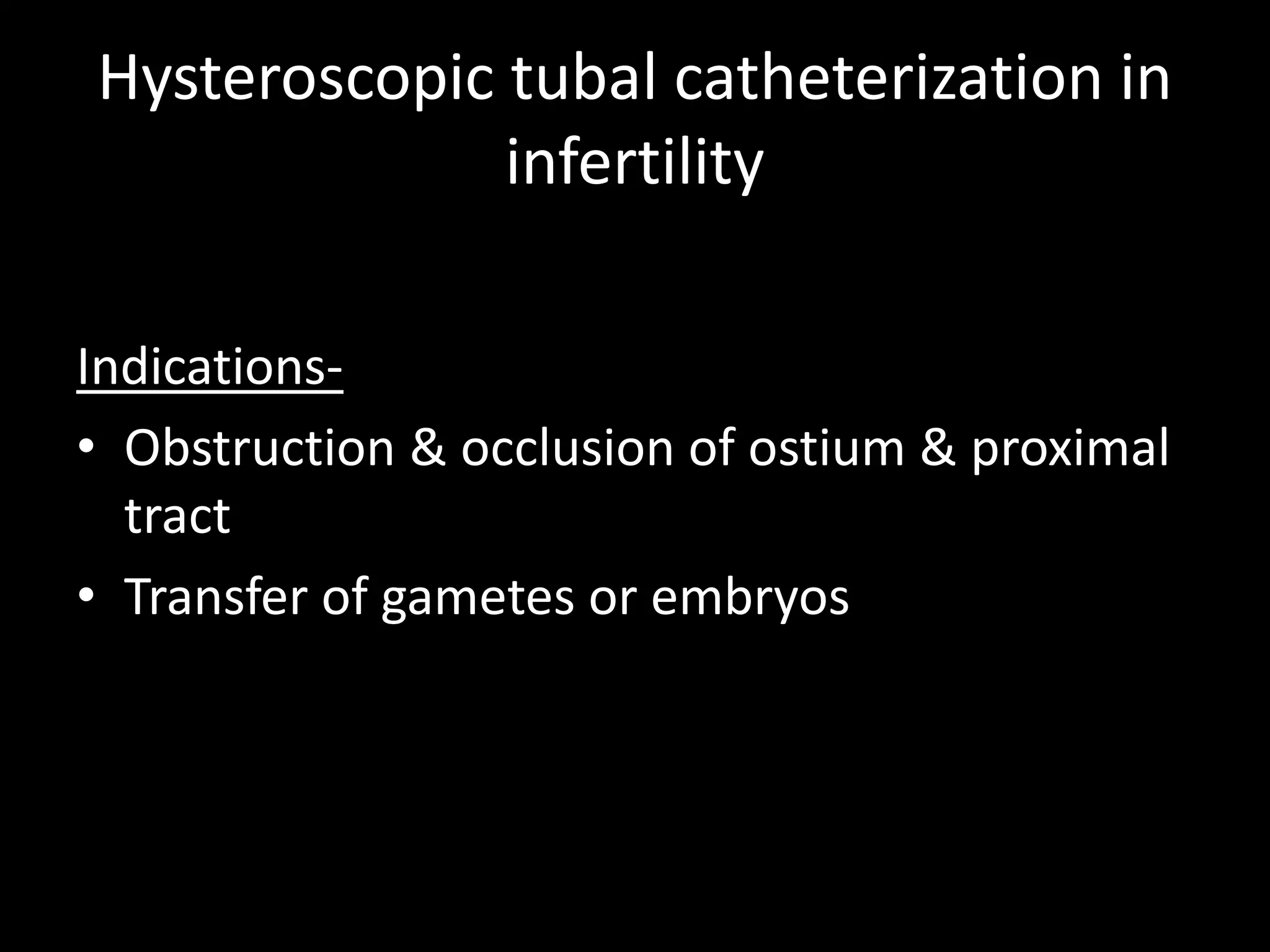 Role of hysteroscopy and laparoscopy in ivf | PPTX