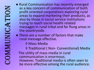 Role of IT in rural sector by Anees Raza. | PPT