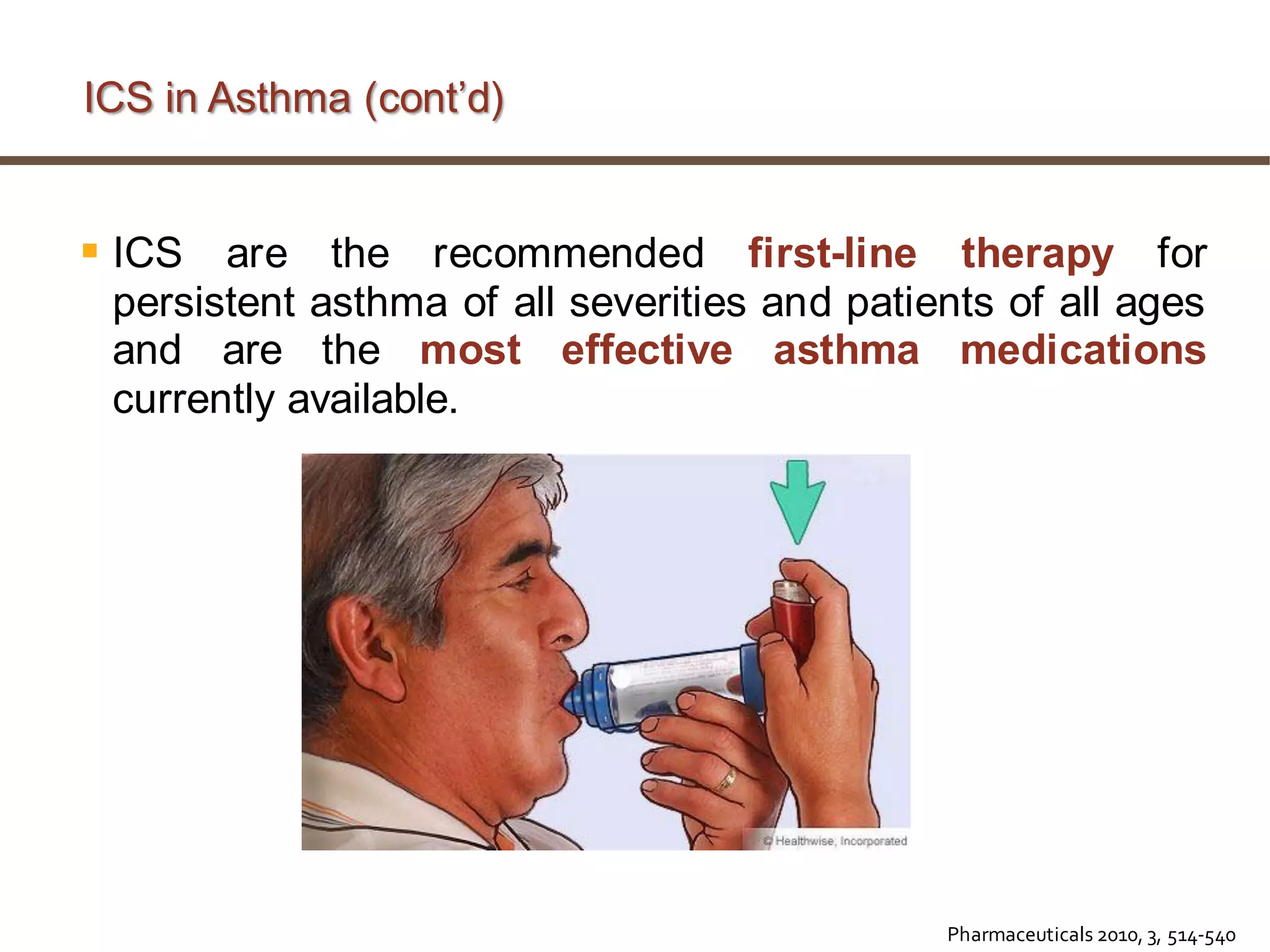 Role of ICS in Asthma and COPD | PDF