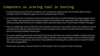 Role of ICT in examination | PPTX