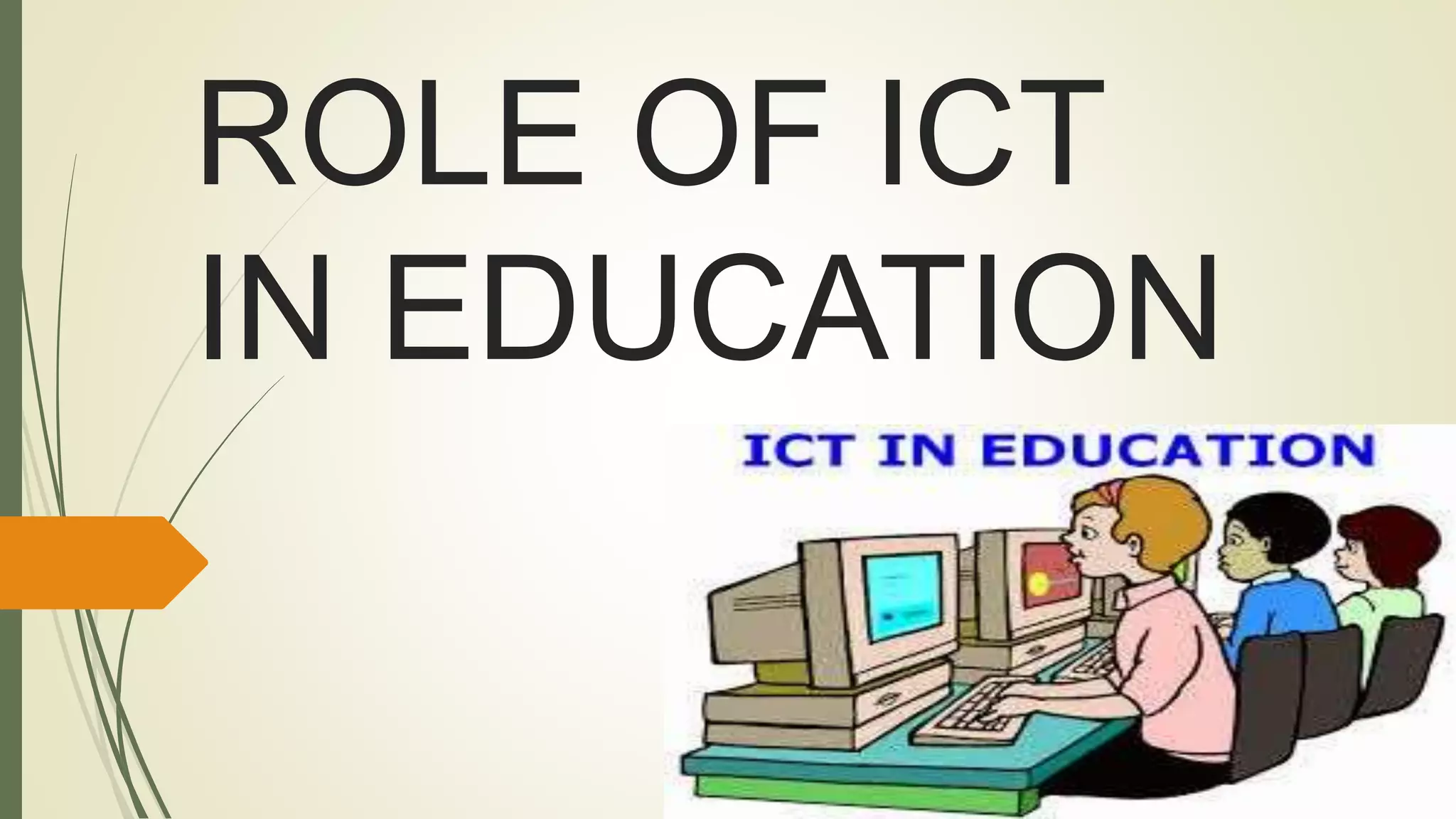 Role of ict in education | PPT