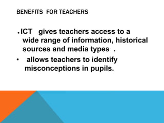 Role of ict in research | PPTX
