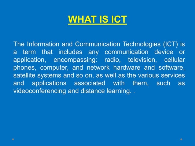 Role of ict in school administration | PPTX