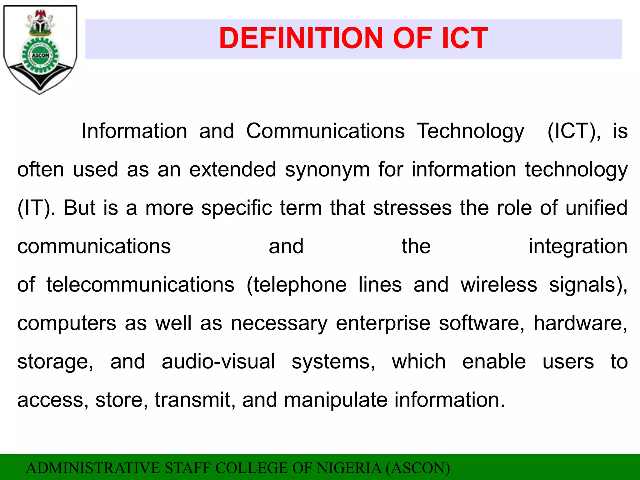 Role of ict in tourism and hospitality industry | PPTX