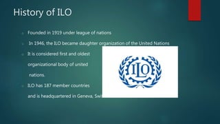 Role of ilo copy (1).pptx | Job Market | Economy