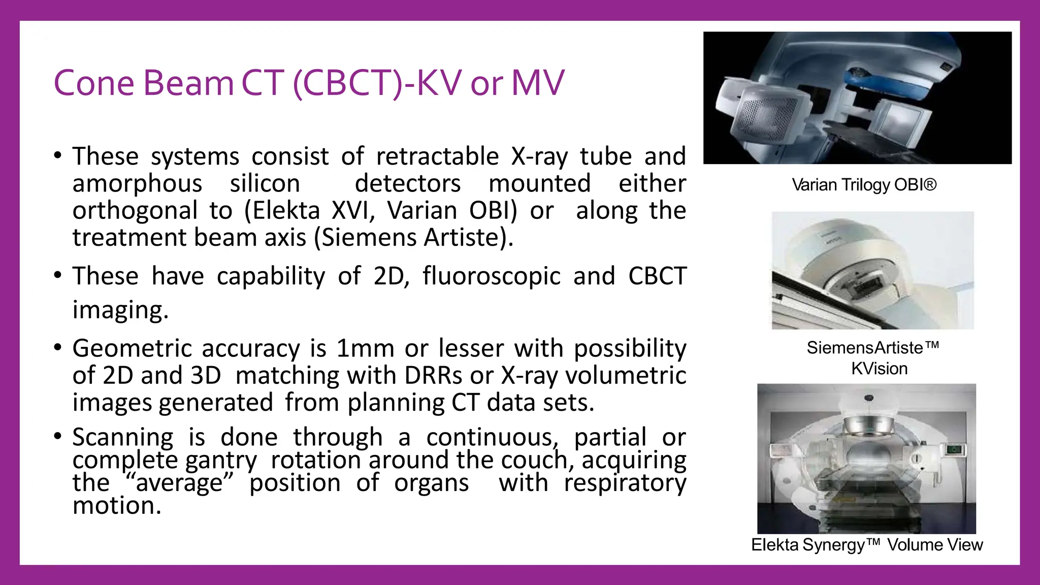 Role of Image Guidance in Radiotherapy | PPTX
