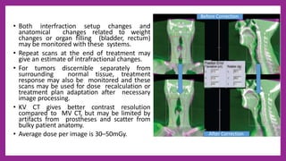 Role of Image Guidance in Radiotherapy | PPTX