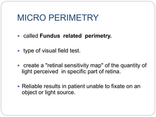 Role of imaging in glaucoma management | PPTX