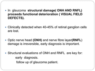 Role of imaging in glaucoma management | PPTX