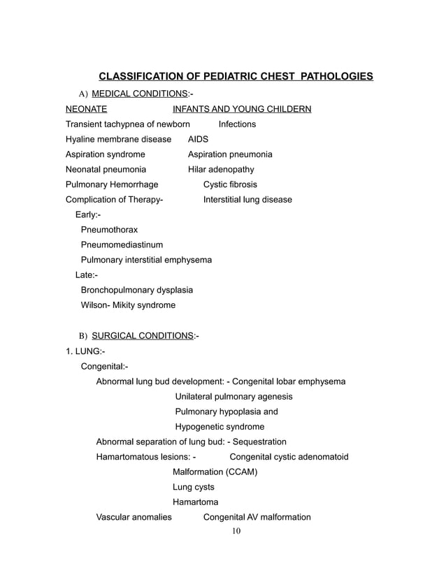 Role of imaging in pediatric chest disorder by dr. rushabh shah | PDF