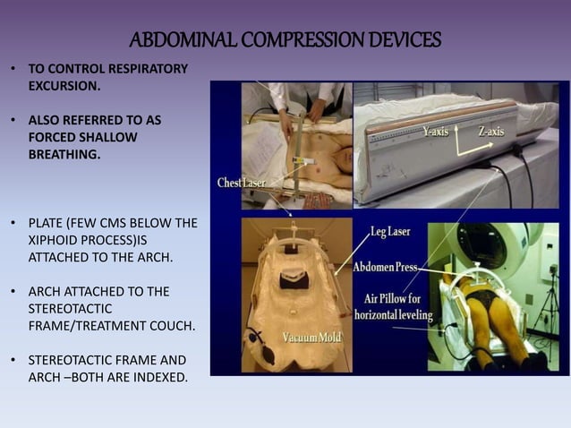 Role of immobilisation and devices in radiotherapy | PPTX