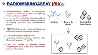 ROLE OF IMMUNOASSAY FOR DETECTION OF NARCOTIC DRUG.pptx